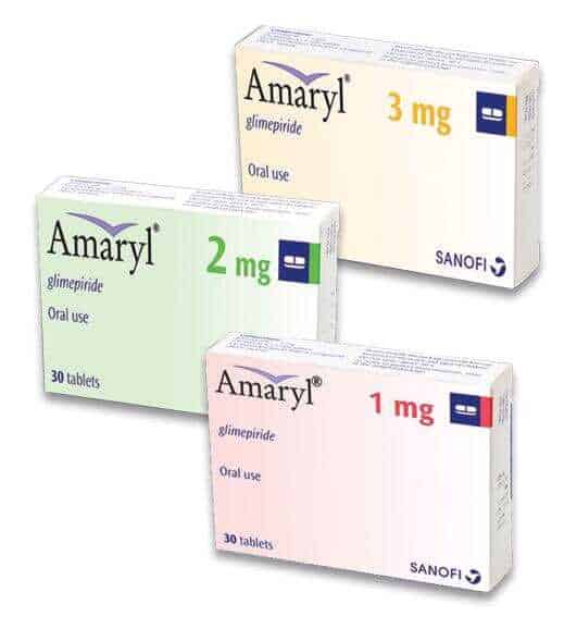 دواء اماريل Glimepiride) amaryl) : لعلاج مرض السكر