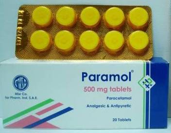 بارامول paramol : مسكن وخافض للحرارة