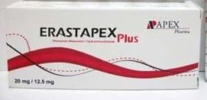 ايراستابكس erastapex : لعلاج ارتفاع ضغط الدم