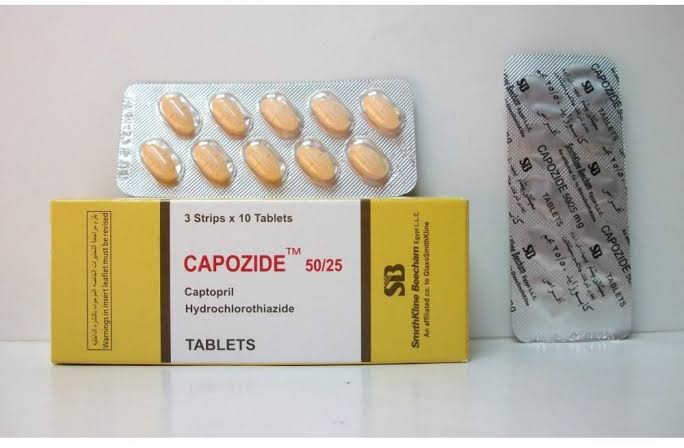كابوزايد capozide : لعلاج الضغط ومنع احتباس السوائل
