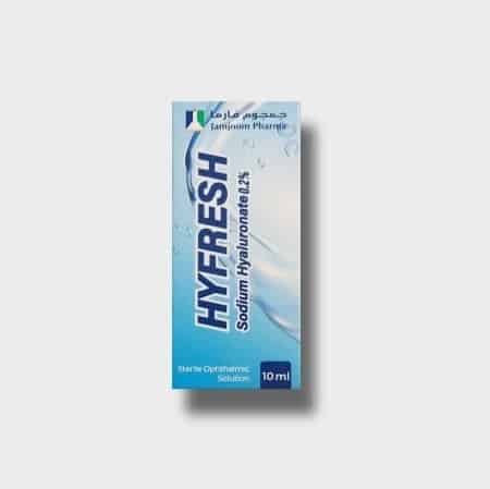 قطرة هاي فريش hyfresh eye drops : لعلاج جفاف والتهاب العين