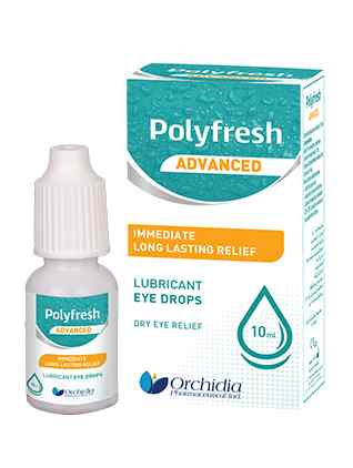 قطرة بولى فريش polyfresh : أفضل قطرة لعلاج جفاف العين