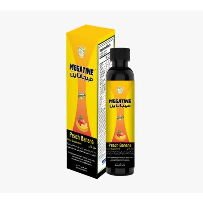 فيتامين ميجاتاين للاطفال شراب اوميجا 3 زيت السمك
